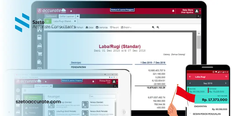 Accurate Indonesia, Software Akuntansi Bisnis Terbaik