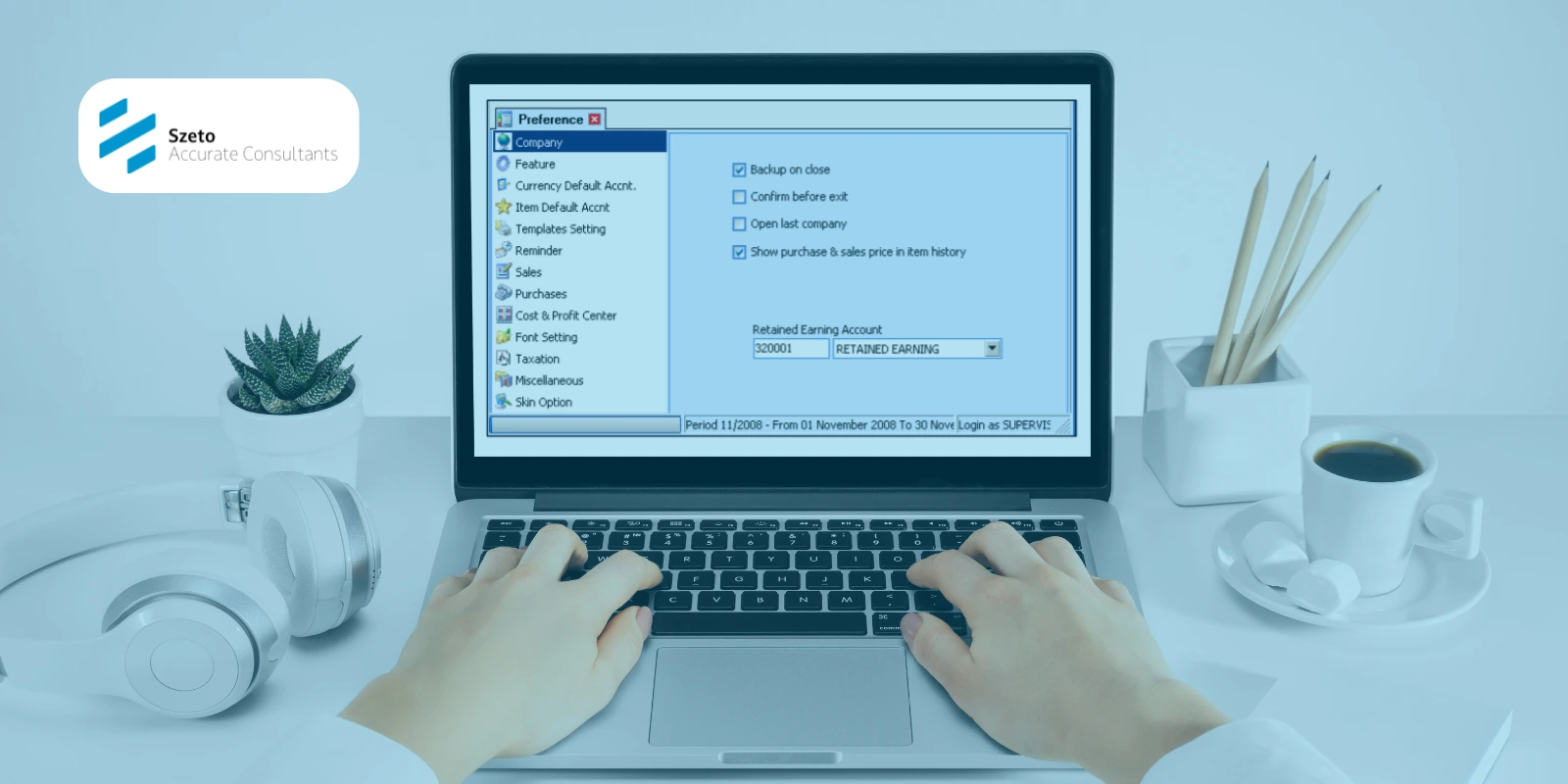 Cara Membuat Cadangan Data [File – Backup] di Accurate 5