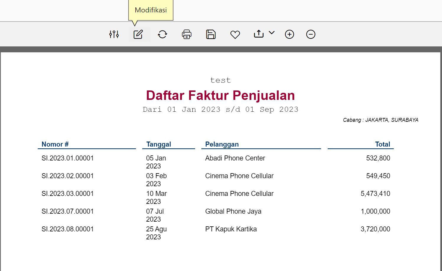 Cara Membuat Laporan Faktur Penjualan Perbulan di Accurate