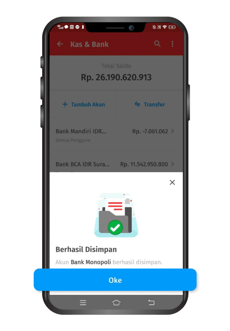 Cara Menambah Akun Kas dan Bank di Accurate Lite