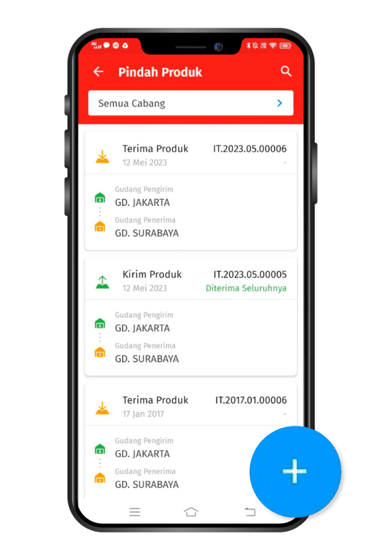 Cara Mencatat Pemindahan Produk di Accurate Lite