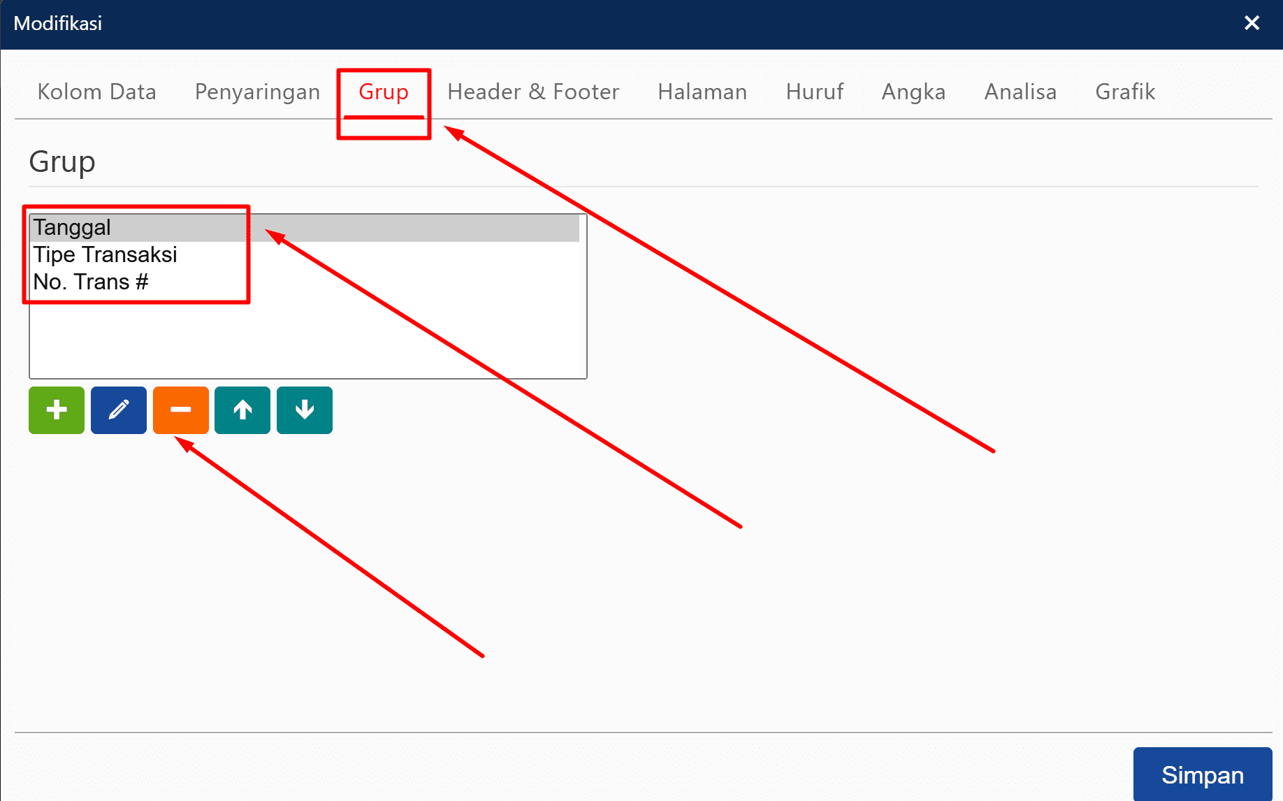Merubah Tampilan Laporan Keseluruhan Jurnal Accurate Online