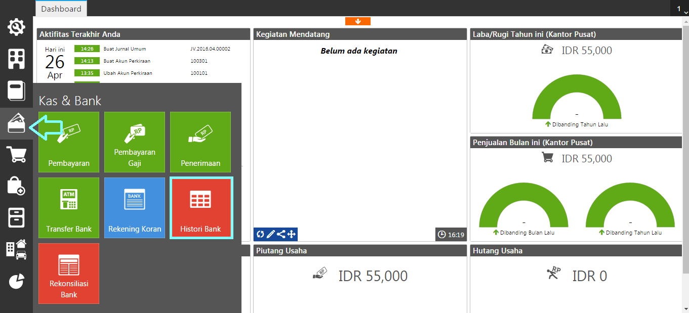 Cara Melihat Daftar Mutasi Bank di Accurate Online